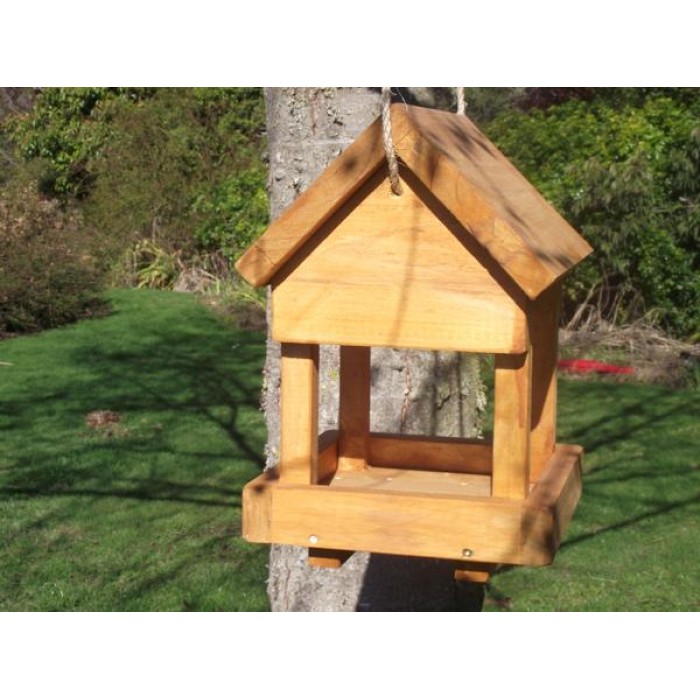 Hanging bird table